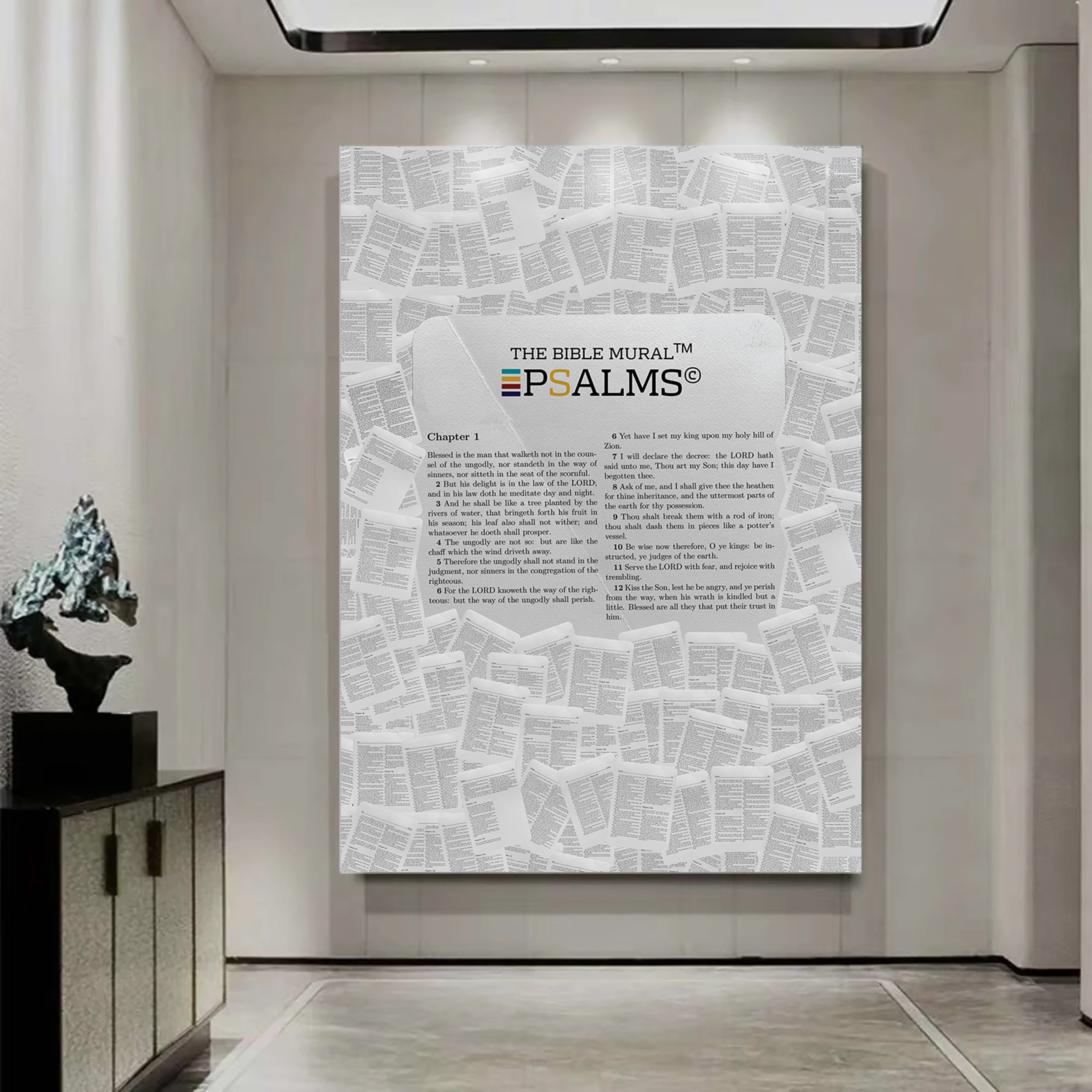 Christian Wall Art - Psalms Edition – The Bible Mural